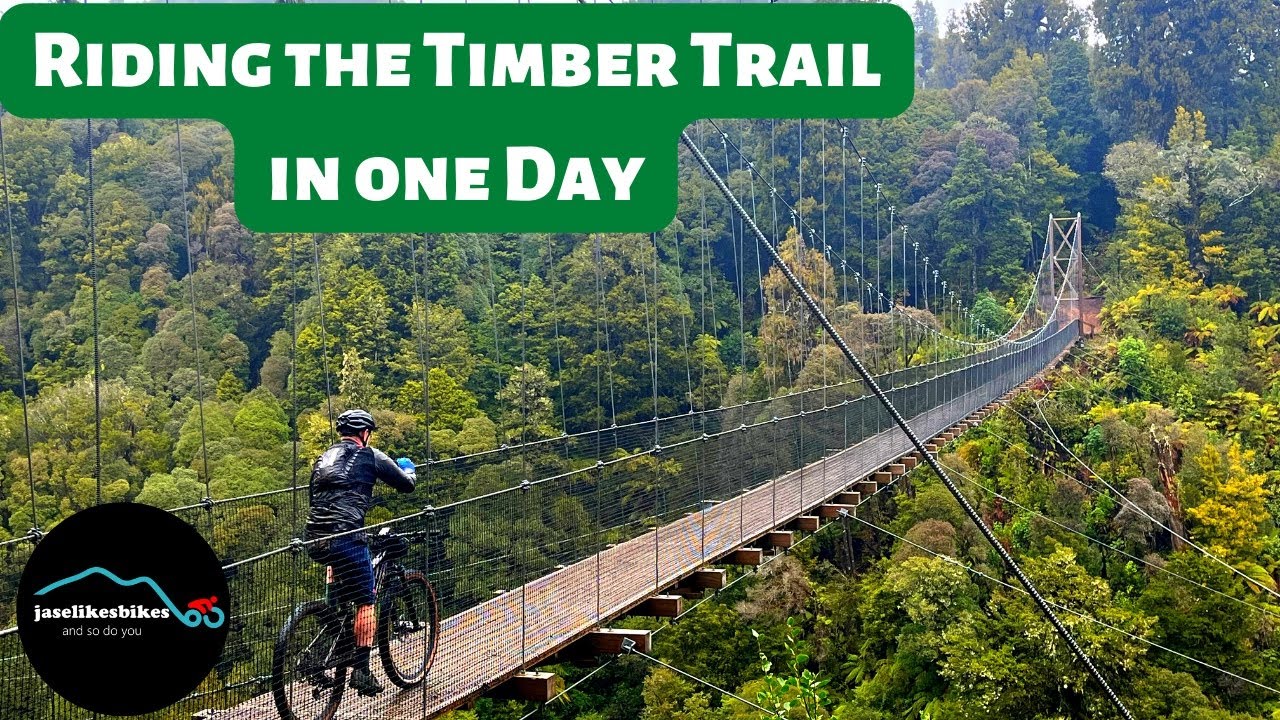 Riding The Timber Trail in one day - YouTube