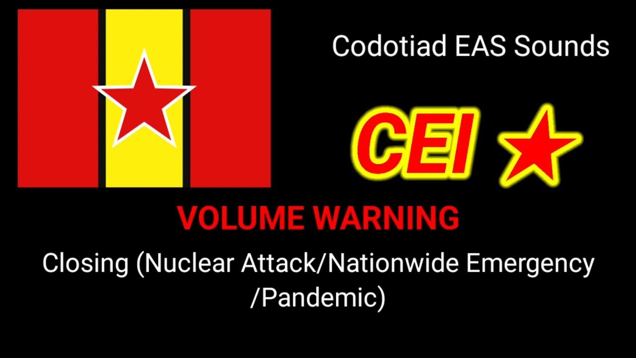 (FICTIONAL COUNTRY EAS SOUNDS) Codotiad EAS Sounds - YouTube