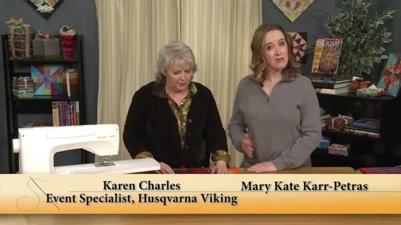 Adding Texture to Your Quilts with Karen Charles - YouTube