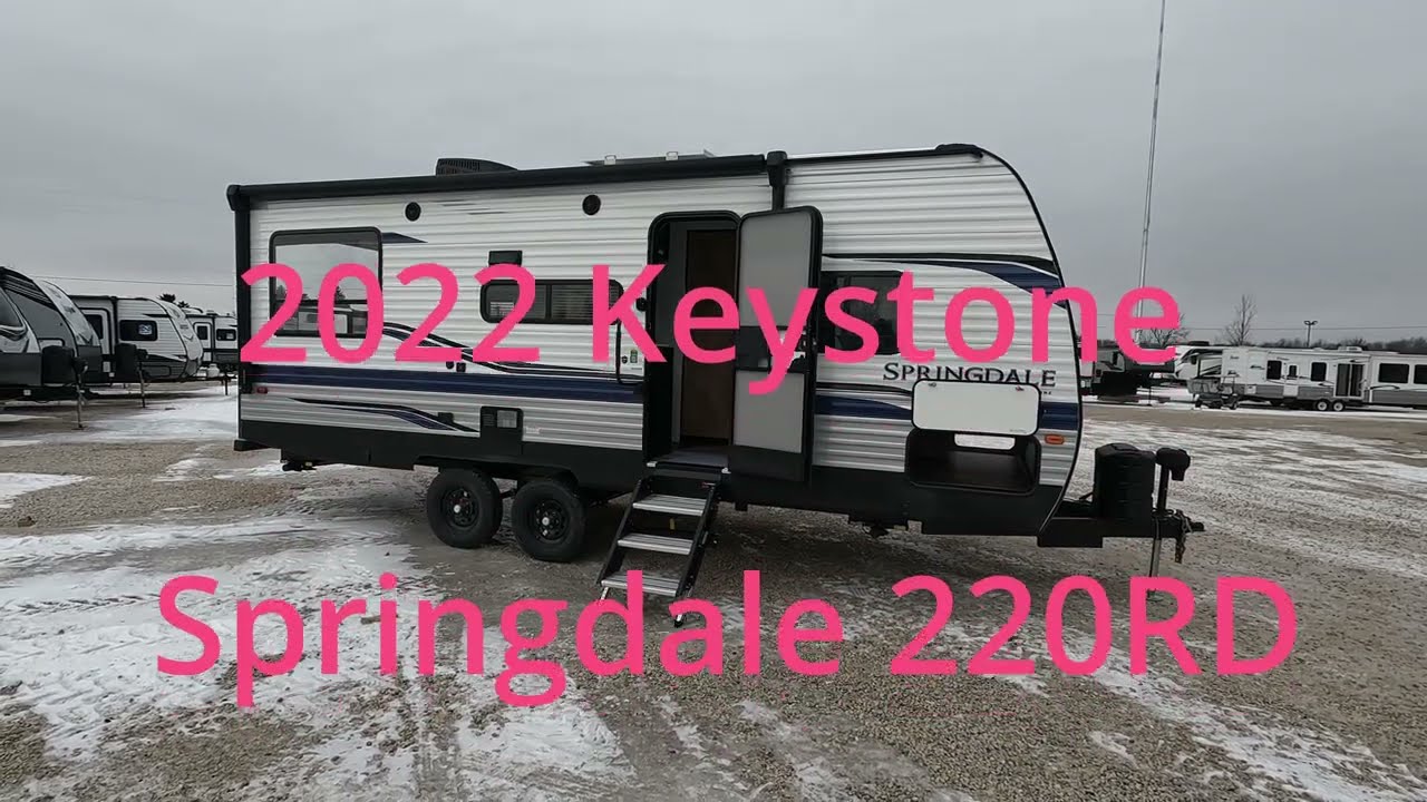 2022 Keystone Springdale 220RD Travel Trailer - YouTube