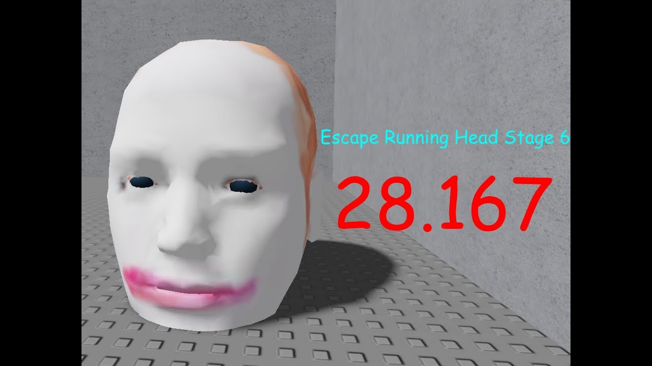 Escape running head stage 6 speedrun 28.167 - YouTube