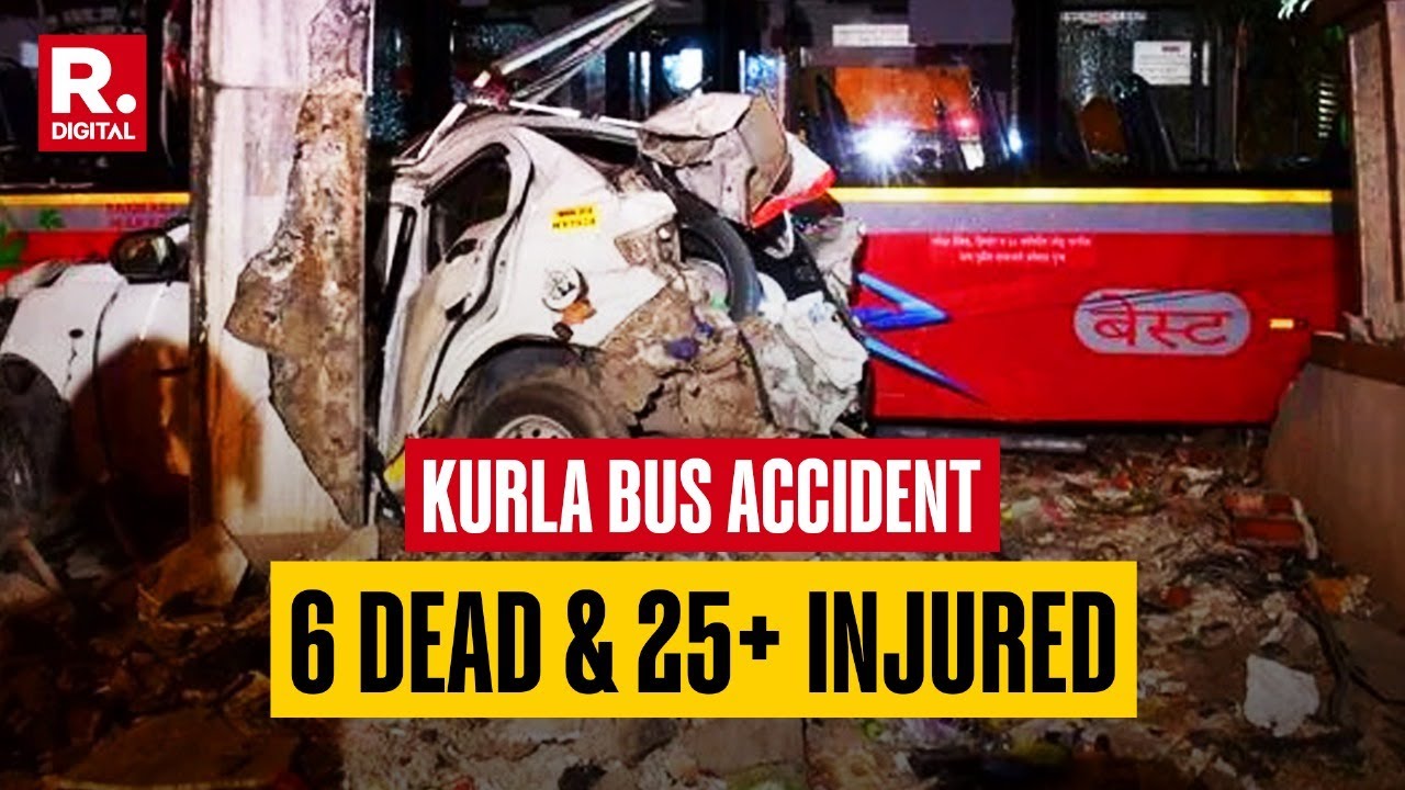 At Least 6 Dead, 25 Injured In Kurla Bus Accident, Driver Charged With ...