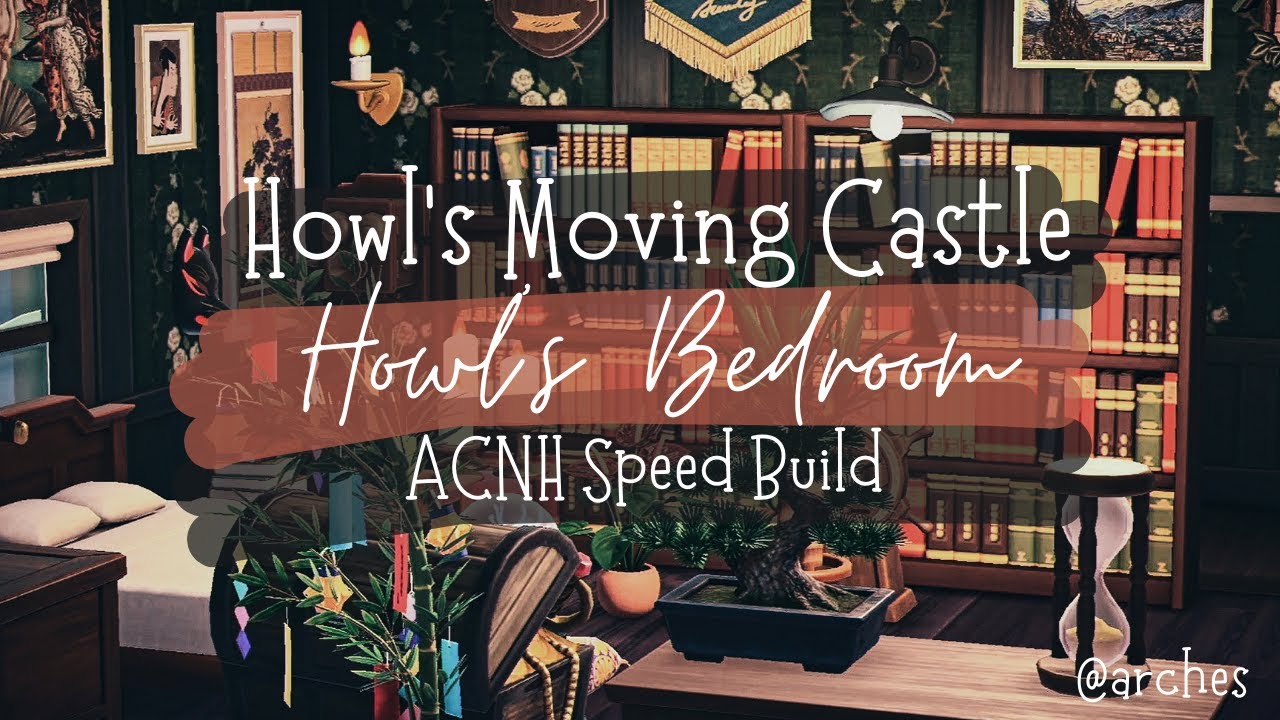 Howl's Moving Castle | Howl's Bedroom | ACNH Speed Build - YouTube