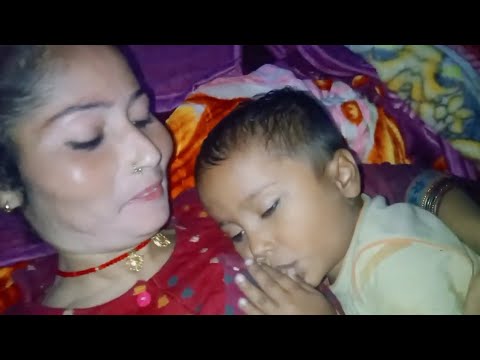 Indian Beautiful Cute Mom Breastfeeding Big Boy Vlog MUST WATCH