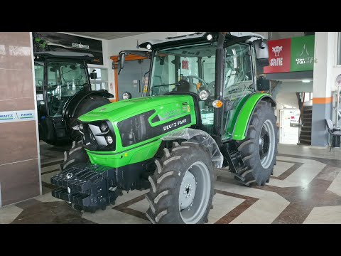Yeni seri Deutz-Fahr 5075.4D 4 silindirli traktörün tanıtım videosu 
