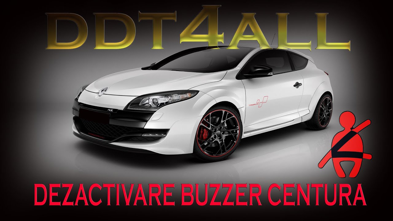 Tutorial DDT4ALL dezactivare buzzer centura - YouTube