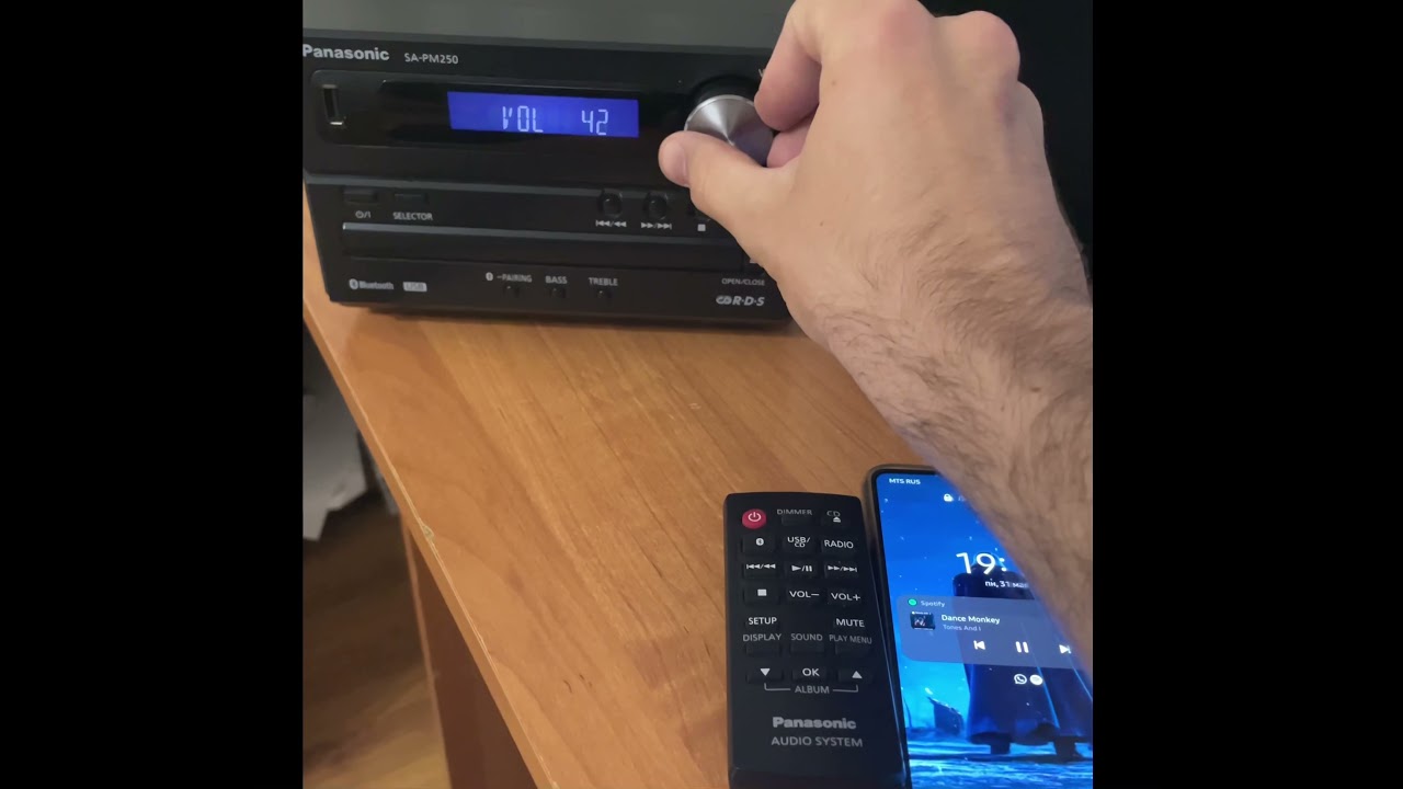 Panasonic SA-PM250 - YouTube