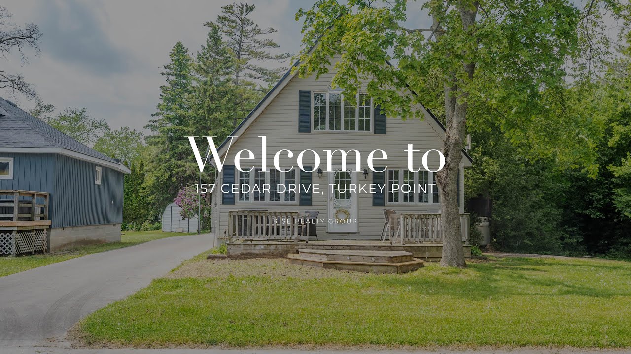 157 Cedar Drive, Turkey Point - Presented by Rise Realty Group - YouTube