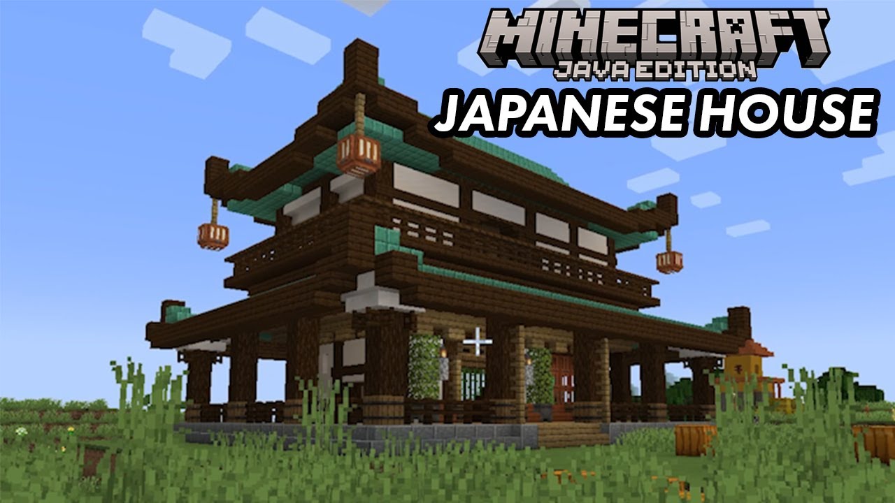 How to Build a Japanese House In Minecraft - Japanese House Small Easy ...