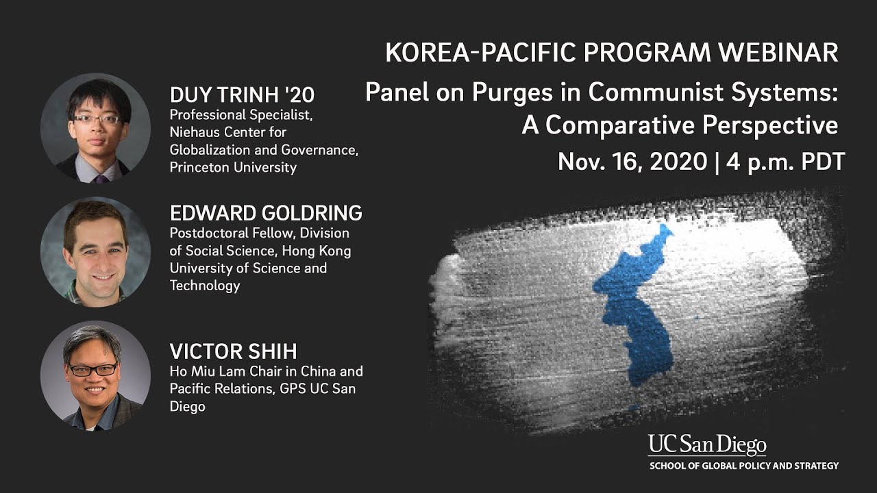 Panel on Purges in Communist Systems: A Comparative Perspective - YouTube
