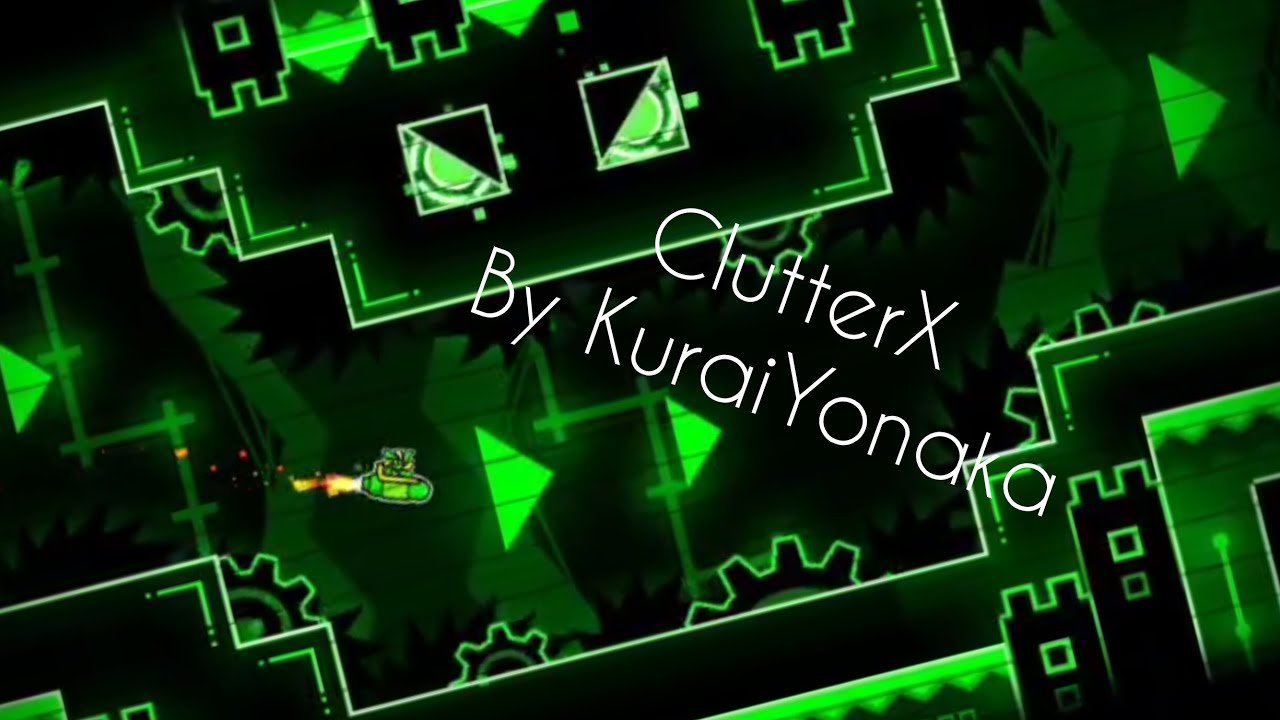 ClutterX By KuraiYonaka "Easy Demon" - Geometry Dash Mobile - YouTube