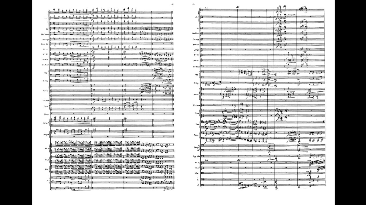 Havergal Brian - Symphony No. 1 in D minor "The Gothic" (sheet music ...