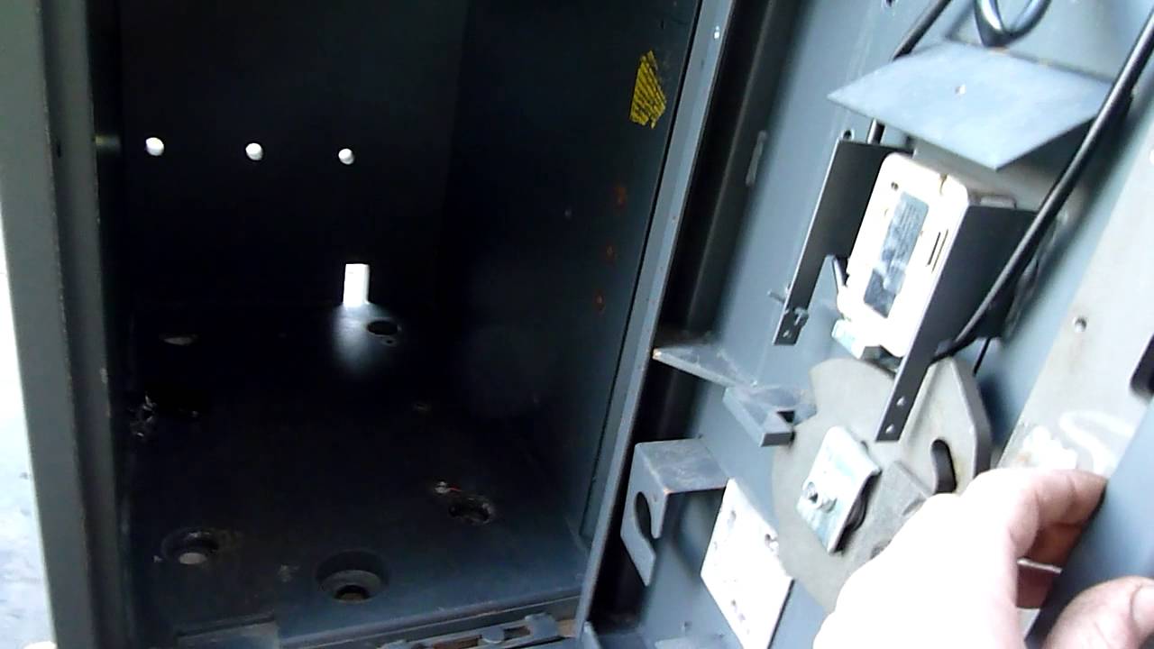 Inside an NCR Personas Strong Box/Safe Ready For Conversion - YouTube