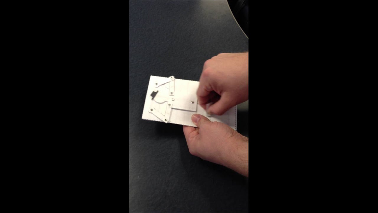 PaperBots Pull-Up Man - YouTube