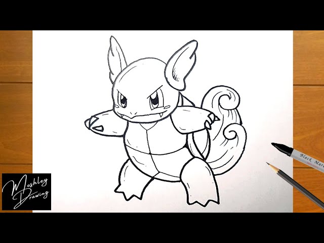 Wartortle Drawing