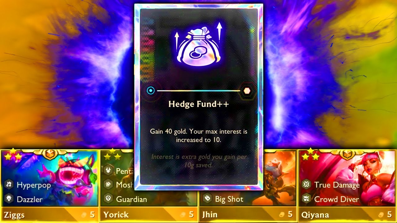 THE BEST HEDGE FUND GAME OF TFT SET 10 - YouTube