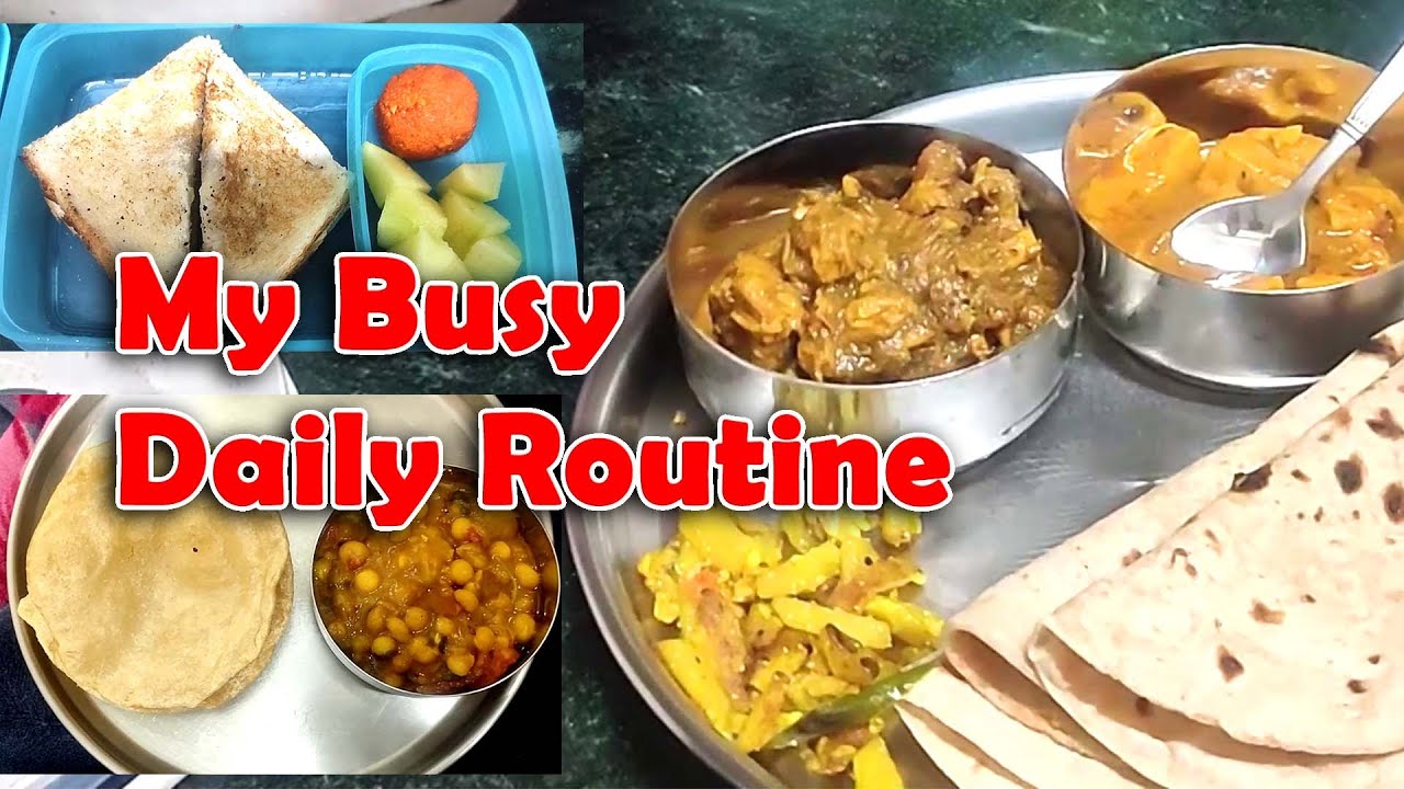 My Busy Morning Routine - YouTube