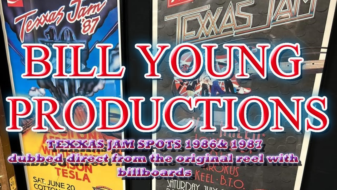 '86 & '87 Texxas Jam radio spots/Bill Young Productions/direct from ...