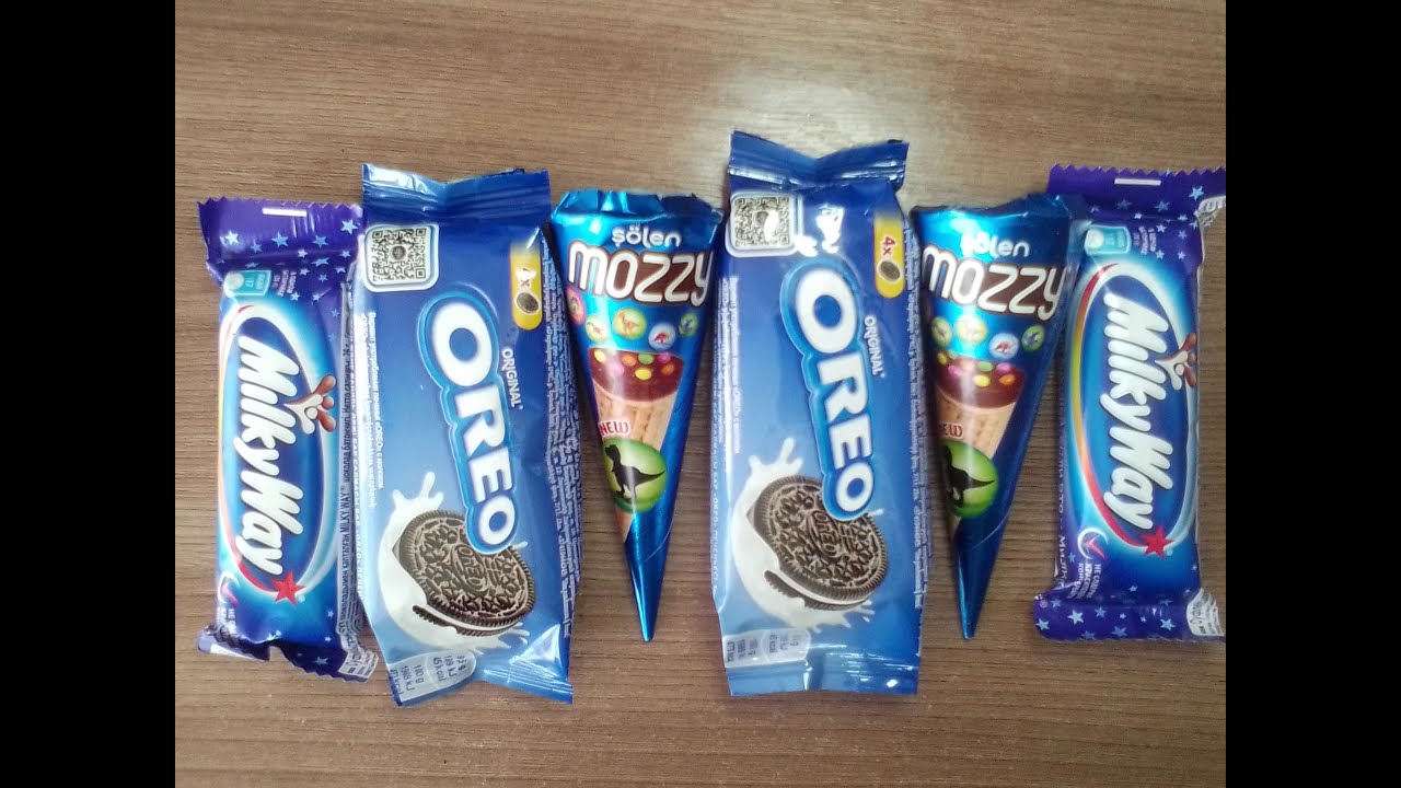 So many Lot's of Candies OREO, MILKY WAY, MOZZY ASMR! - YouTube