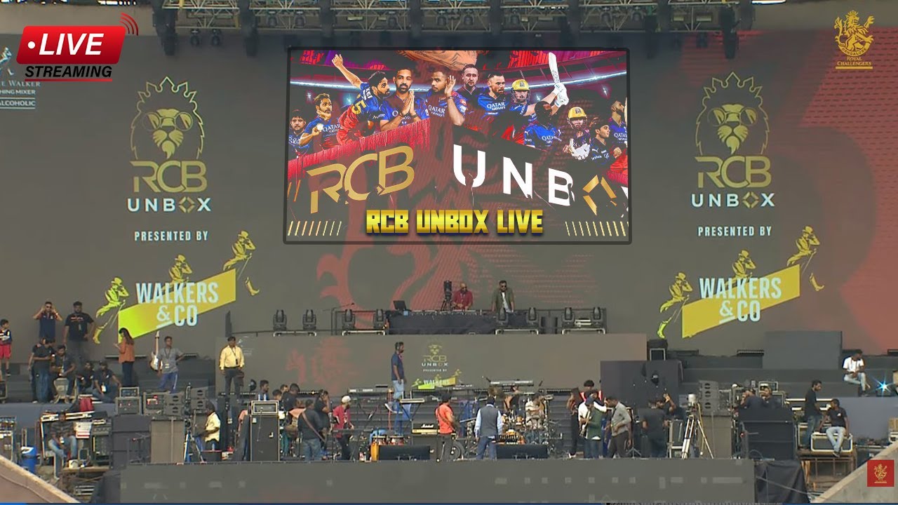RCB Unbox Event 2025 Live - RCB Unbox Event 2025 Live Streaming | RCB ...