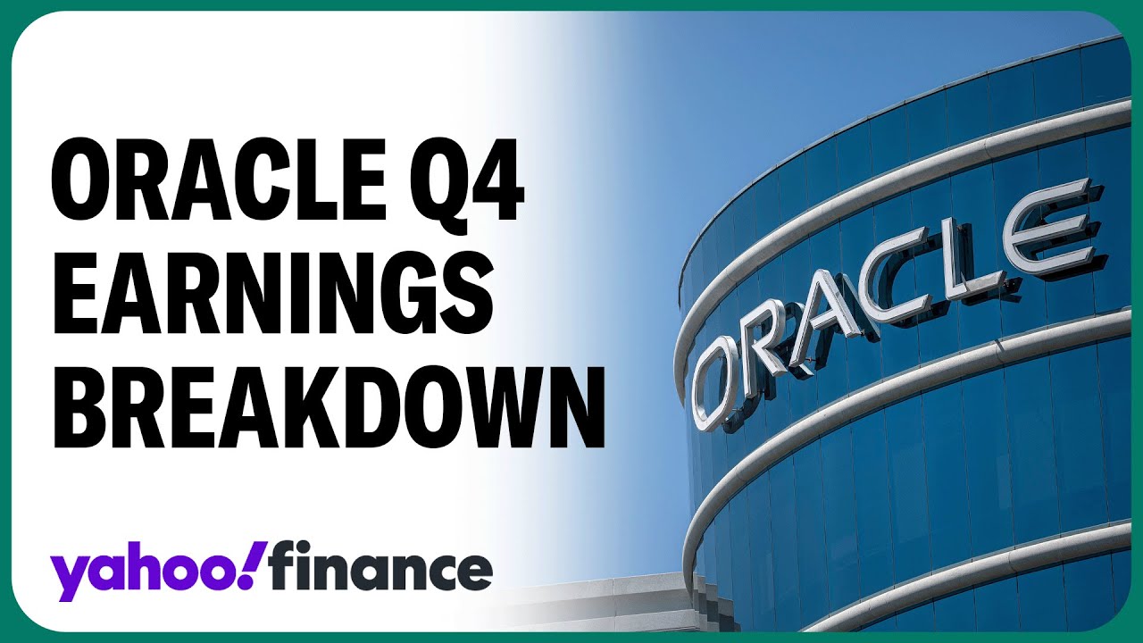 Oracle releases Q4 earnings, stock jumps on cloud partnerships - YouTube
