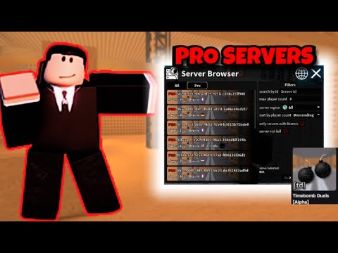 I Played PRO Servers for the First Time in Roblox Timebombs