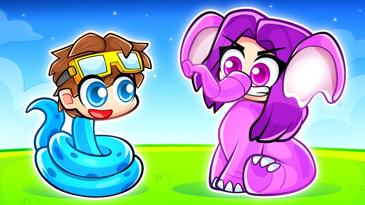 Nico and Zoey SHAPESHIFT in Roblox! - YouTube