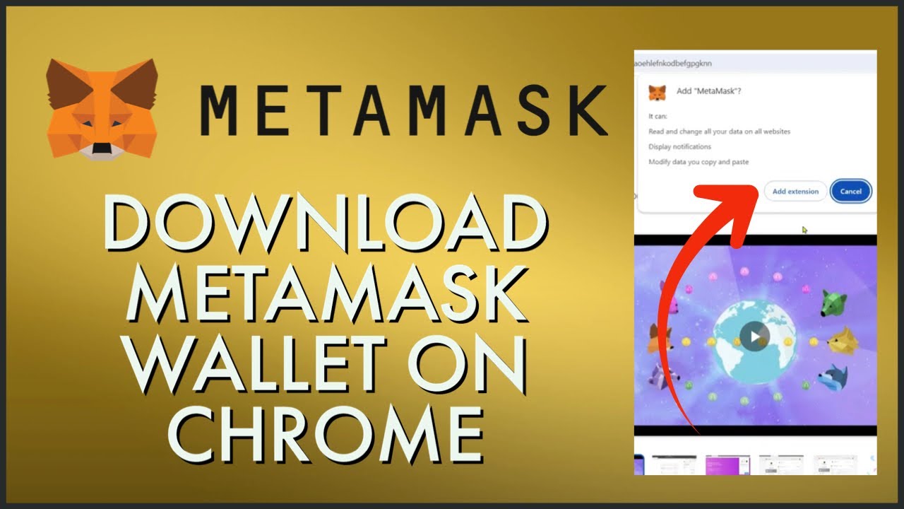 How to Download Metamask Wallet App on Google Chrome 2024? - YouTube