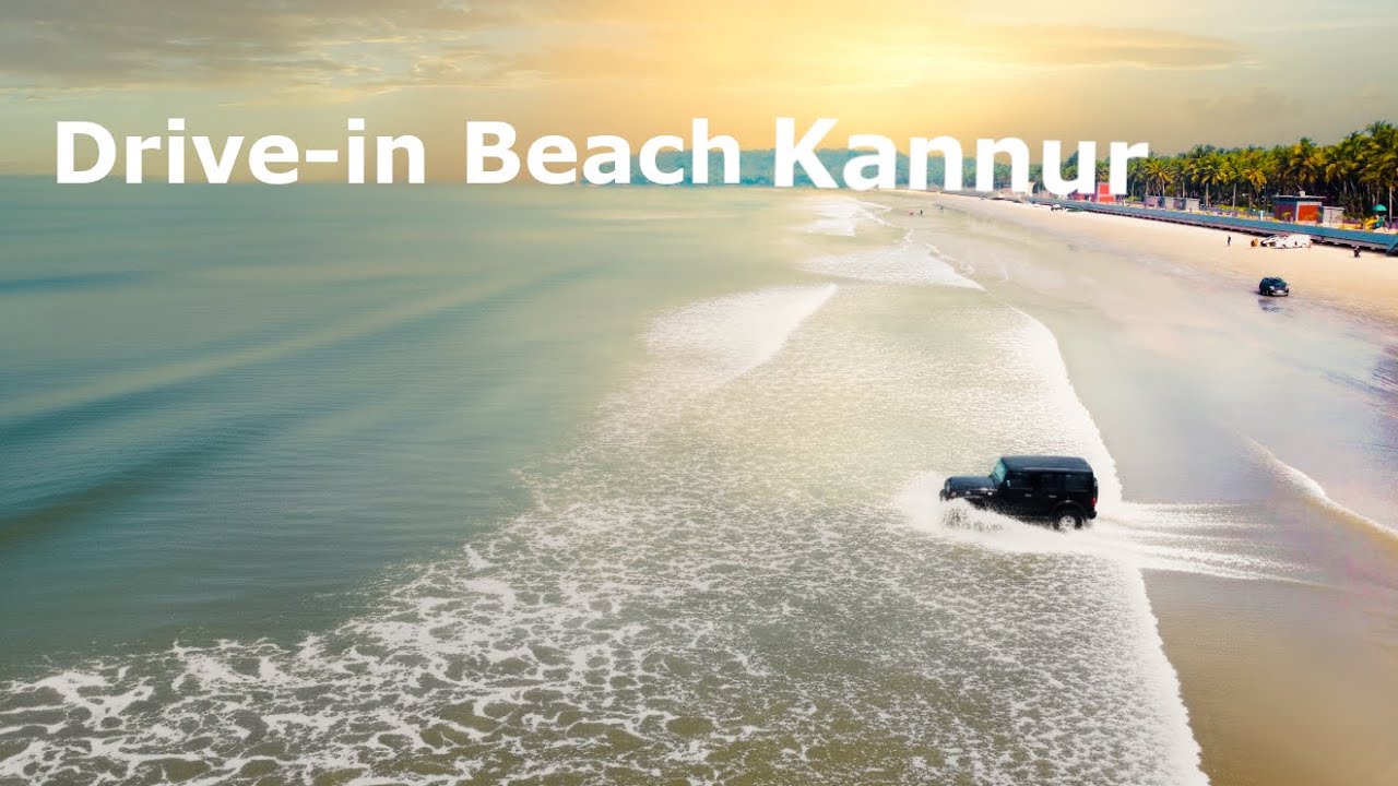 Driving on ASIA'S Longest Drive-In Beach! | Cinematic Drone Film ...