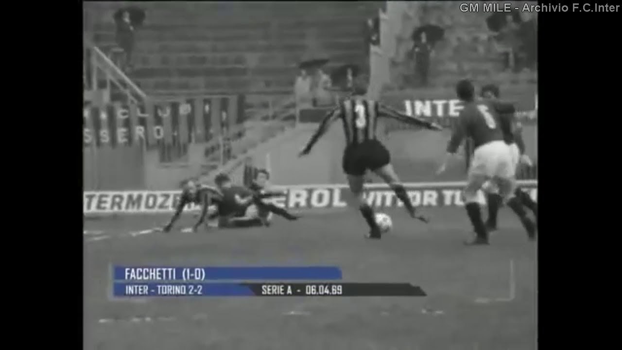 1968-69 (24^ - 06-04-1969) INTER-Torino 2-2 [Facchetti,Pulici,Bertini(R ...