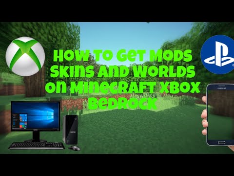 How To Get Mods/Skins/Textures/Worlds On Minecraft Bedrock/Xbox Updated ...