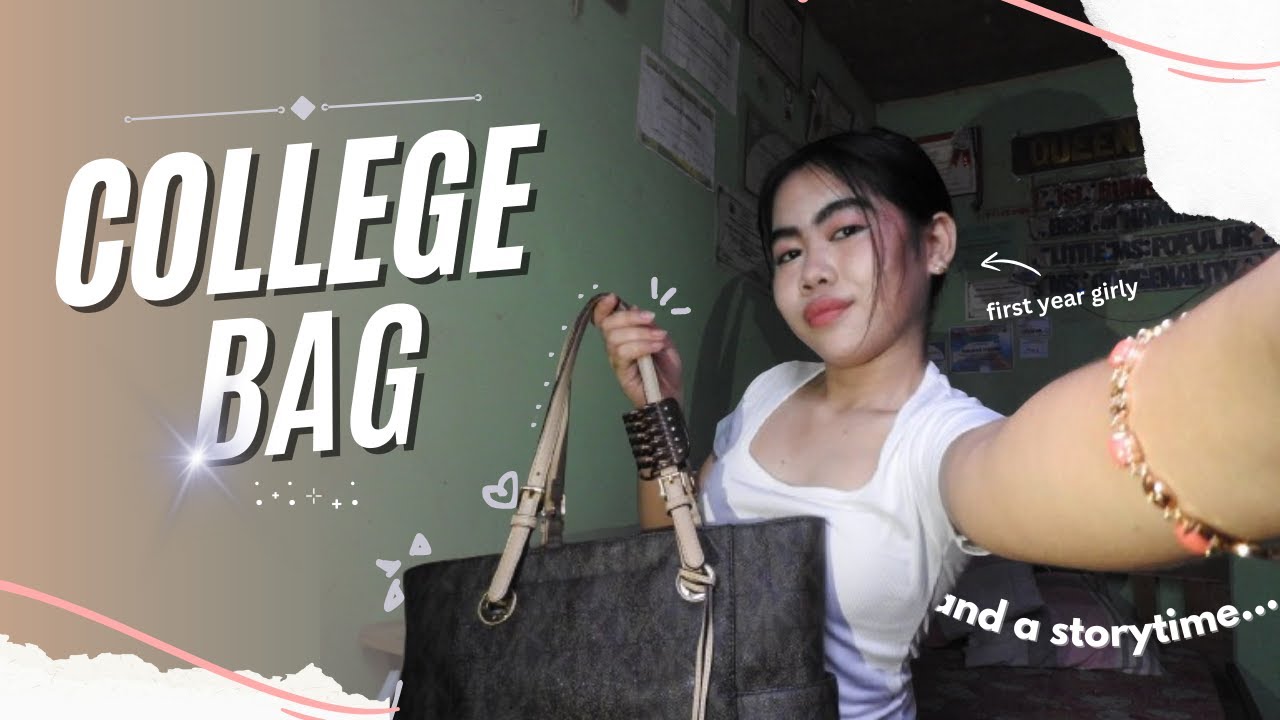 what's inside my COLLEGE BAG? ₊˚⊹♡ - YouTube