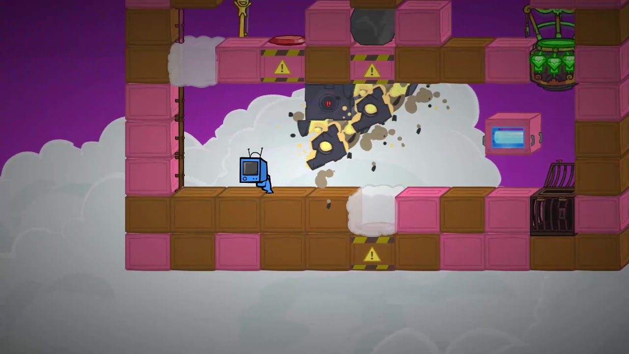 [BattleBlock Theater] Level design: Exploding blocks cycles puzzle ...
