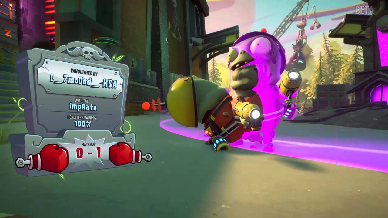 PVZ GW2 BETA PS4 - Suburbination - Z Tech Factory - YouTube