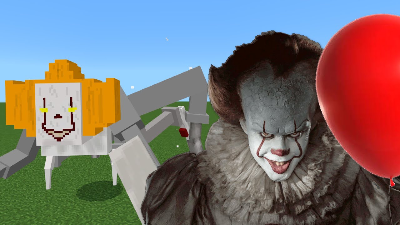 NEW IT Pennywise Addon in Minecraft PE - YouTube