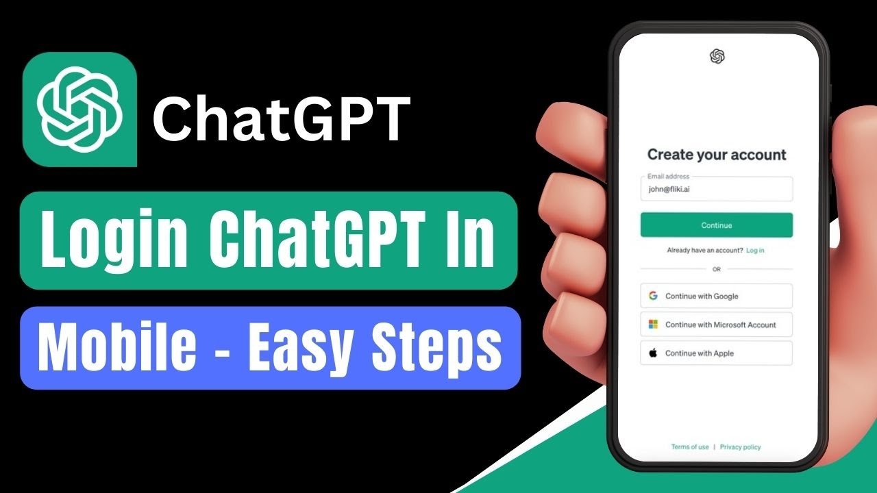 How to Login ChatGPT in Mobile ! - YouTube
