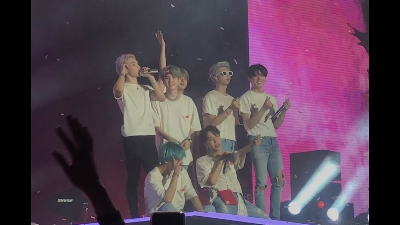 BTS Love Yourself in Singapore Part 32 - Answer : Love Myself + BTS ...