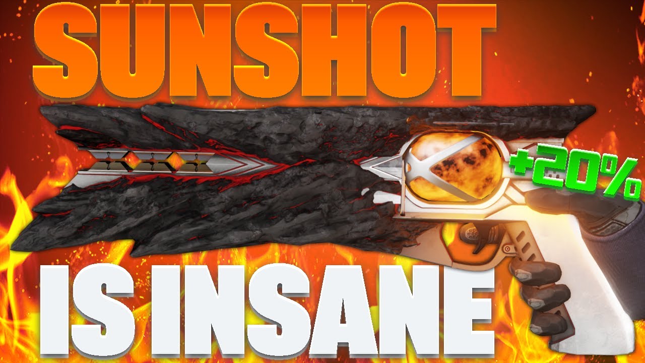 Sunshot is NOW one of the STRONGEST Exotic Primaries in Destiny 2 ...