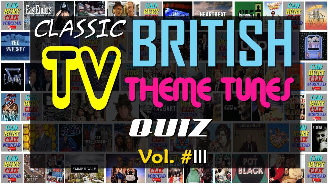 Classic British TV 📺 THEME QUIZ Vol. #3 - Name the TV Theme Tune ...