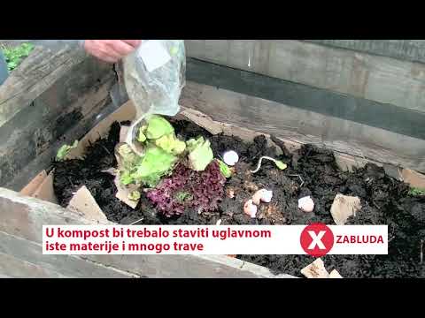Zablude: Kako se pravi kompost?