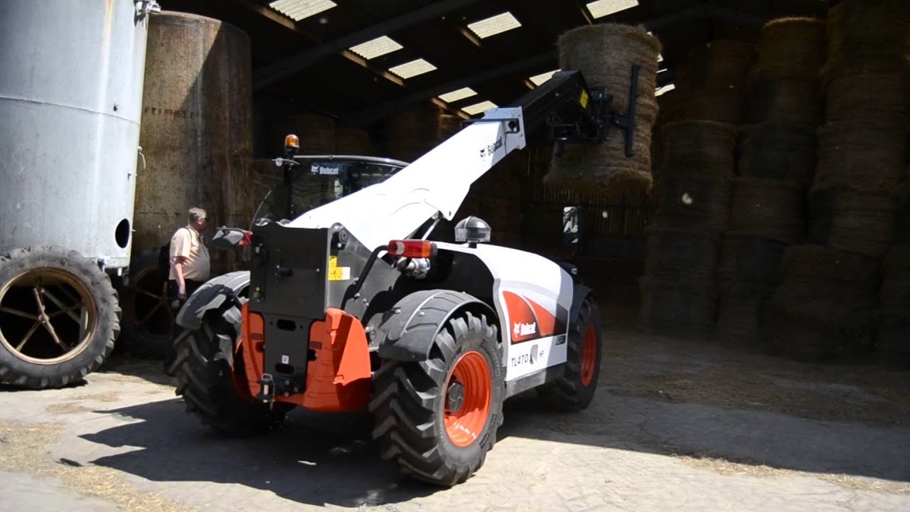 BOBCAT TL 470 HF - YouTube
