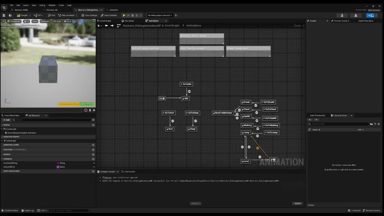 Day 135 building a game in Unreal. Refactoring the animation system. Battle System - YouTube