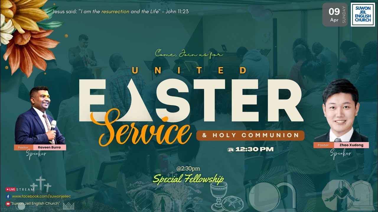 2023.04.09| Easter United Worship Service | John 20:19-23 | Pastor Zhao Xudong - YouTube
