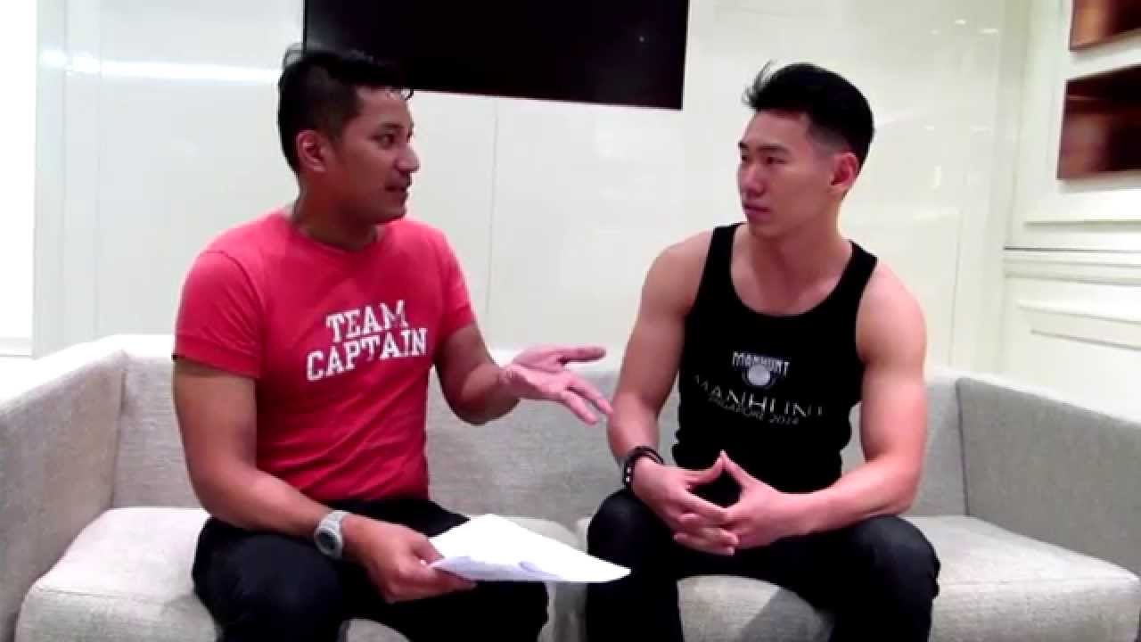 Interview with Manhunt Singapore 2014 Finalist #4: Ethan Chai - YouTube