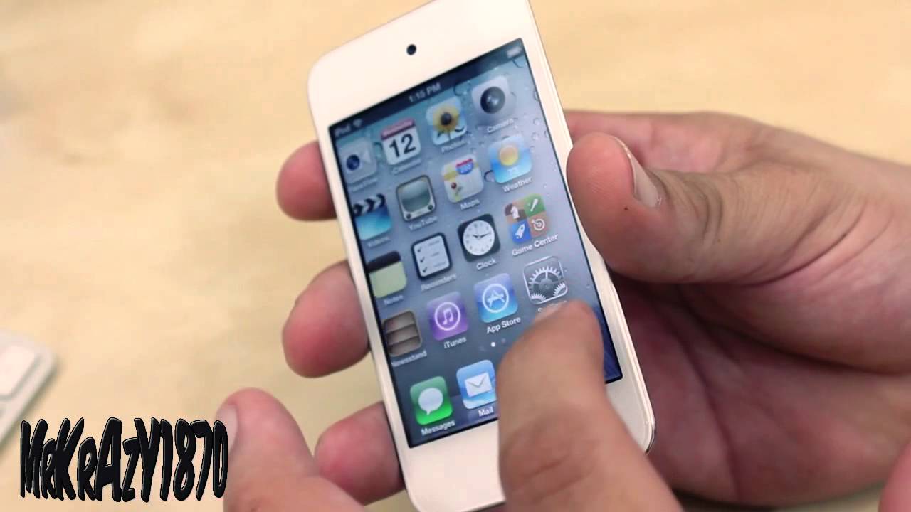 Ipod Touch 4g White
