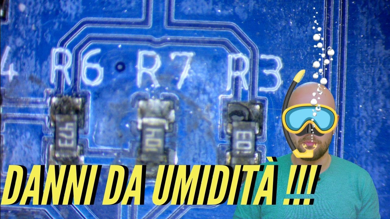 QUESTA SCHEDA ERA SOTT'ACQUA - RIPARAZIONE NEBRA MINING - YouTube