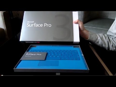 Surface Pro 3 Unboxing , Hands On , and First Impression Review - YouTube