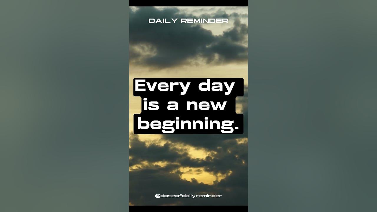 Dose of Daily Reminders - YouTube