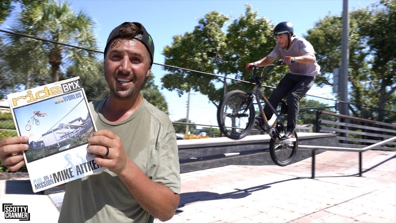 Trying To Do Tricks From A 20 Year Old BMX Magazine! - YouTube