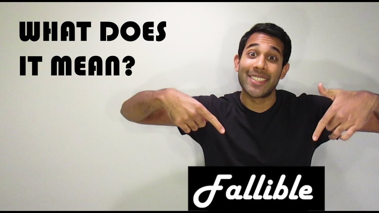 What Is Fallible? - Channel Trailer - YouTube